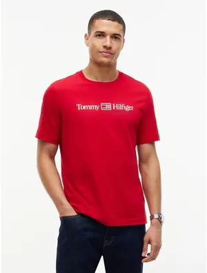 Tommy Hilfiger Hilfiger Flag Logo T-shirt