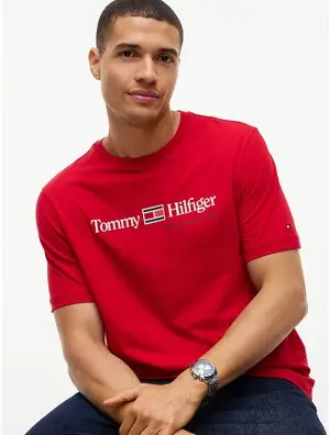 Tommy Hilfiger Hilfiger Flag Logo T-shirt