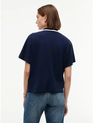 Tommy Hilfiger Relaxed Fit Embroidered Logo Polo Shirt