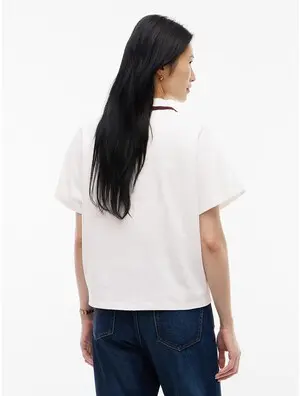 Tommy Hilfiger Relaxed Fit Embroidered Logo Polo Shirt