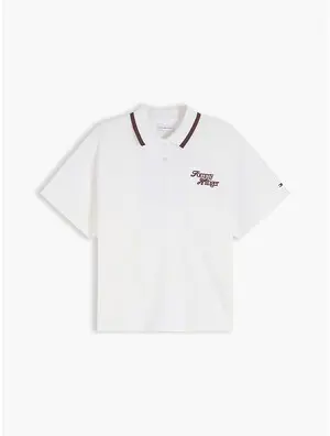Tommy Hilfiger Relaxed Fit Embroidered Logo Polo Shirt