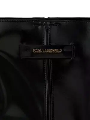 Karl Lagerfeld Medium K/pierced Shiny Tote Bag