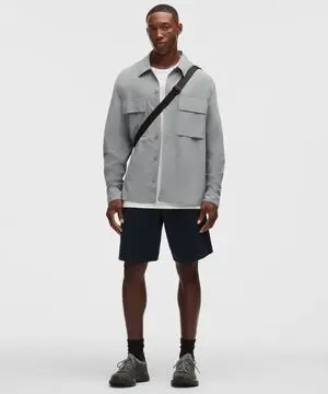 Lululemon Unshaken Long-sleeve Collared Shirt - Feather Grey