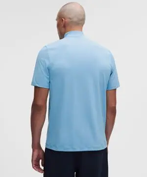 Lululemon Showzero Slim-fit Mockneck Shirt - Dreamy Blue