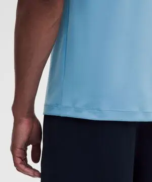Lululemon Showzero Slim-fit Mockneck Shirt - Dreamy Blue