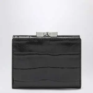 VIVIENNE WESTWOOD Small Frame Wallet In Calf Leather