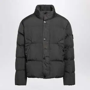 Stone Island Quilted Compass Patch Jacket - Gray