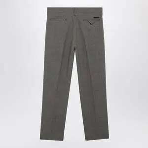 Prada Forest Wool Trousers