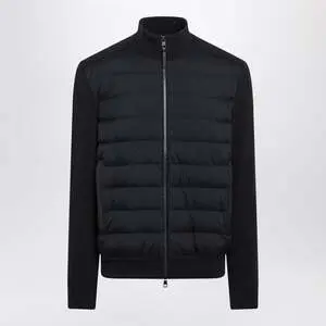 Moncler Padded Cardigan - Blue