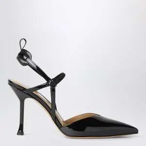Fendi Patent Calf Leather Slingbacks - Black