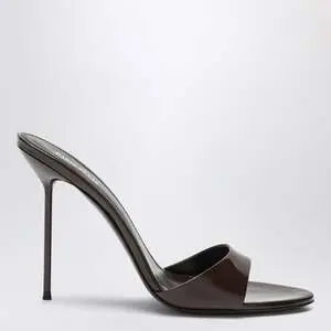 Paris Texas Leather Mules - Brown