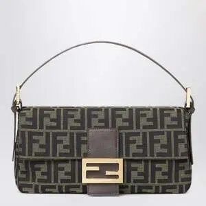 Fendi Baguetteâ® 26424 Sequinned Bag - Brown
