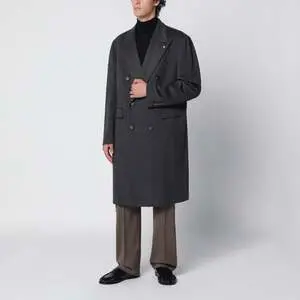 Tagliatore TAGLIATORE Double-Breasted Wool Coat Gray