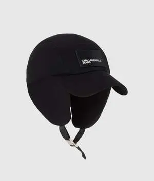KL JEANS Trapper Cap - Black