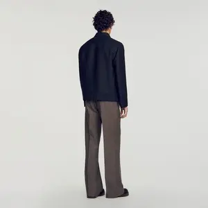 Sandro Patch Pocket Zip-up Jacket