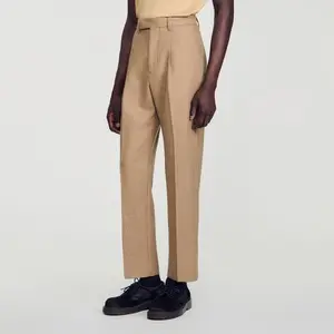 Sandro Wide-leg Wool Suit Trousers