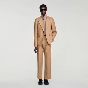 Sandro Loose Wool Suit Jacket
