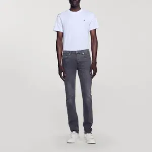 Sandro Washed Gray Jeans