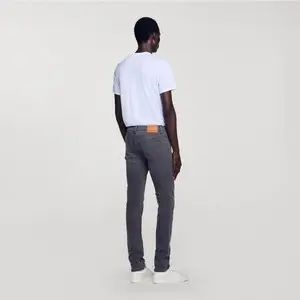 Sandro Washed Gray Jeans