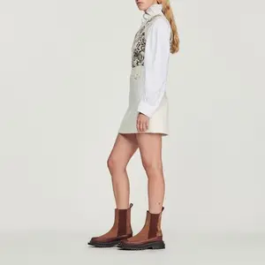 Sandro Straight Short Skirt
