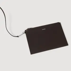 Sandro Canvas Shopping Bag