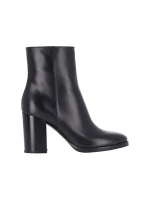 GIANVITO ROSSI Calfskin Santiago Ankle Boots
