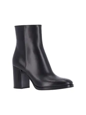 GIANVITO ROSSI Calfskin Santiago Ankle Boots
