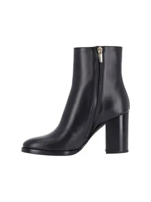 GIANVITO ROSSI Calfskin Santiago Ankle Boots