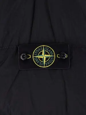 Stone Island Zip Jacket Crinkle Reps Ny - Black