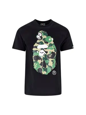 A BATHING APE T-shirt "camo Milo - Black