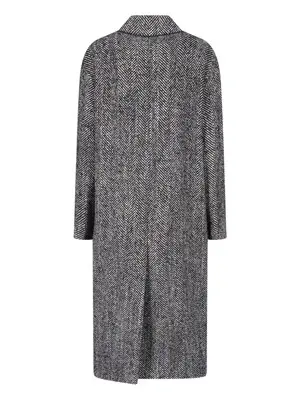 Tagliatore Wool Coat "linden - Black