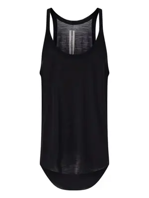 Rick Owens Tank Top "fog - Black