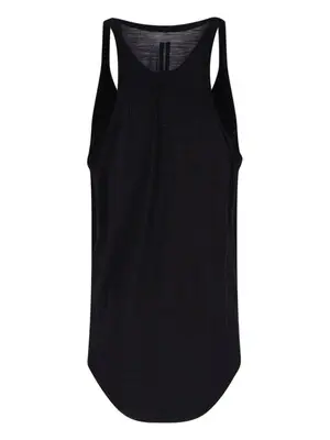 Rick Owens Tank Top "fog - Black
