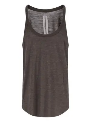 Rick Owens Fog" Tank Top - Taupe