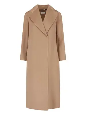 Max Mara Virgin Wool Coat - Brown