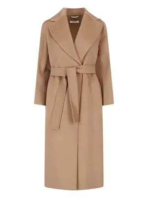 Max Mara Virgin Wool Coat - Brown