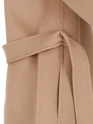 Max Mara Virgin Wool Coat - Brown