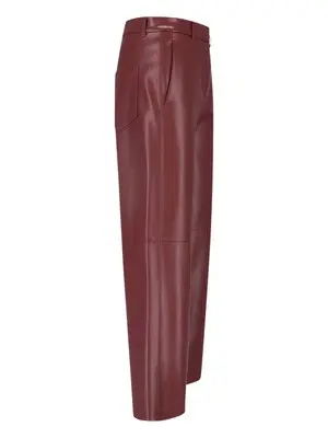 Max Mara Coated Jersey Straight Leg Pants