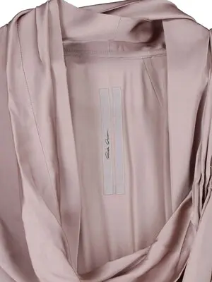 Rick Owens Charmeuse Wrap Top