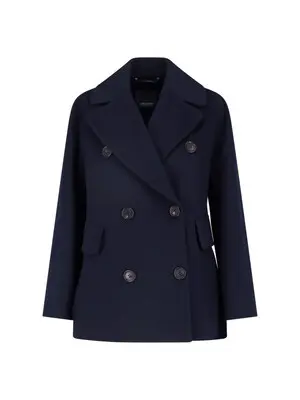 Max Mara Virgin Wool Peacoat