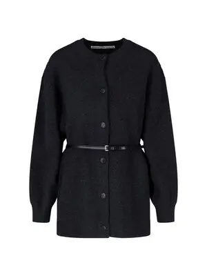 Alexander Wang Mini Wool Dress - Gray
