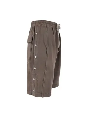 Rick Owens Sporty Button Shorts