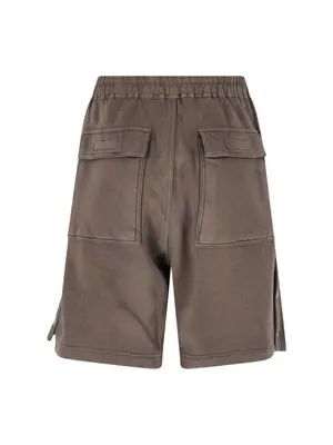 Rick Owens Sporty Button Shorts