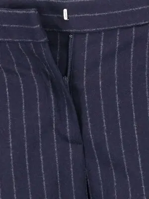LARDINI Wool And Cashmere Pinstripe Trousers