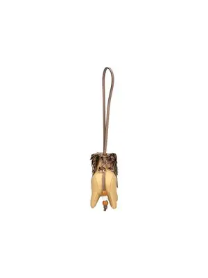 TOD'S Leone Leather Charm