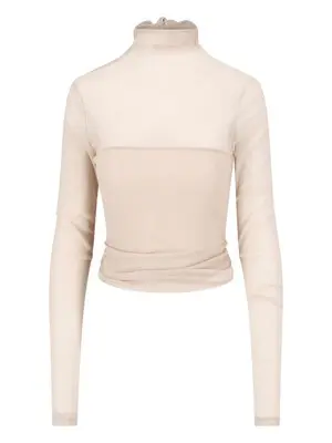 LEMAIRE Top "ballerina" Cream