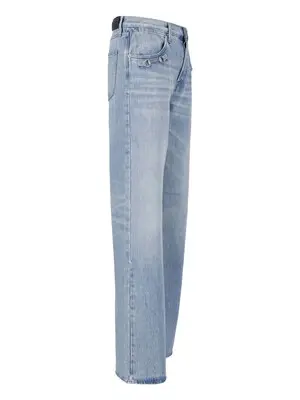 Gucci Morsetto" Bootcut Jeans - Light Blue