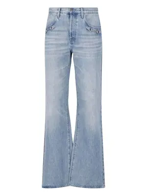 Gucci Gucci "Morsetto" Bootcut Jeans Light Blue