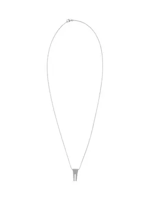 Rick Owens Necklace "mini Open Trunk Charm - Silver