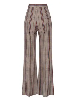 VIVIENNE WESTWOOD Wide Check Trousers